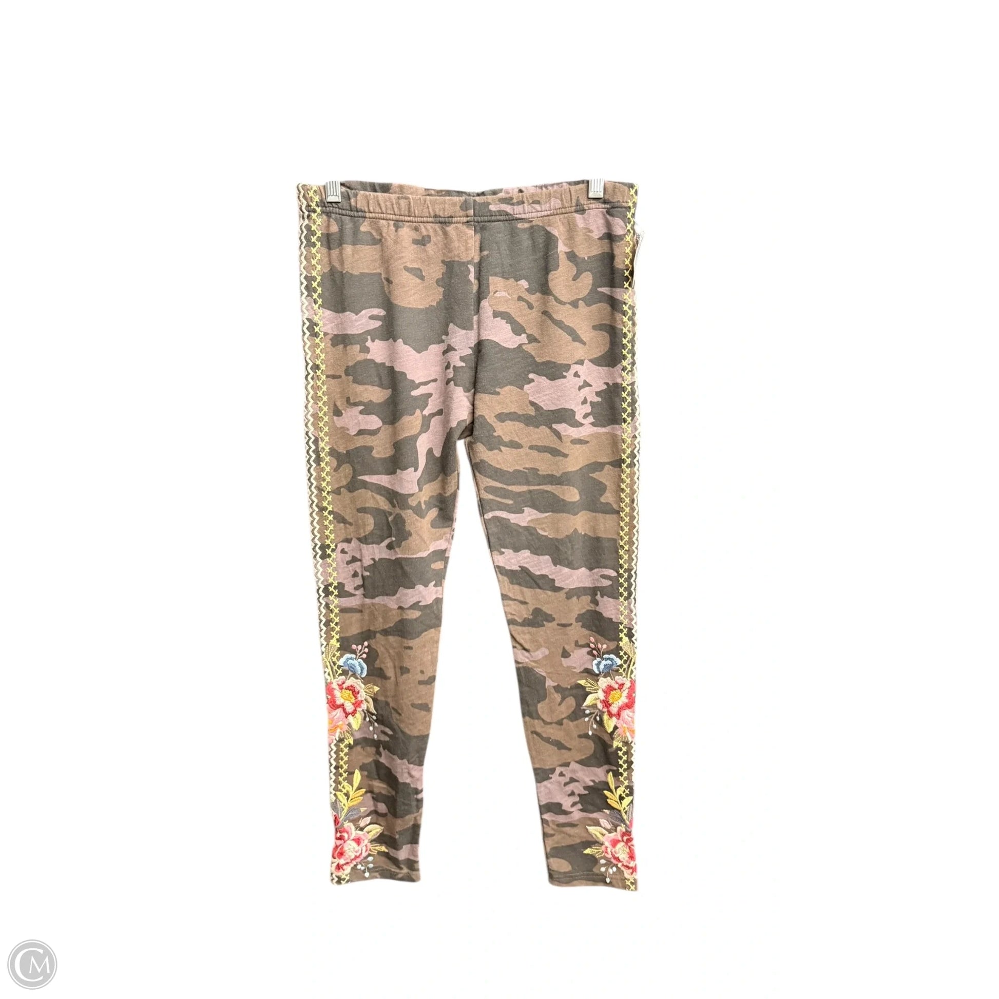 Pants Leggings By Johnny Was In Camouflage Print, Size: M – Clothes ...